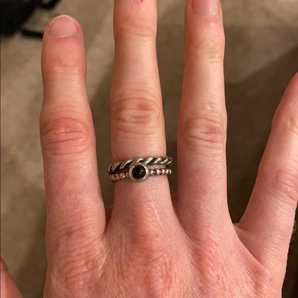 Pandora | Jewelry | Two Pandora Rings | Poshmark
